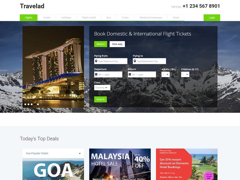 25 Best Free Travel HTML Website Templates 2020 | Wpshopmart