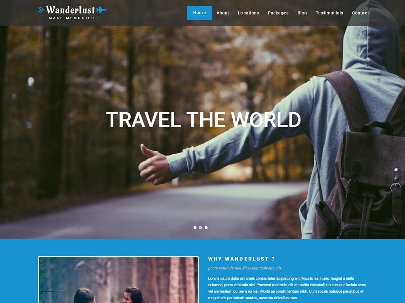 25 Best Free Travel HTML Website Templates 2020 | Wpshopmart