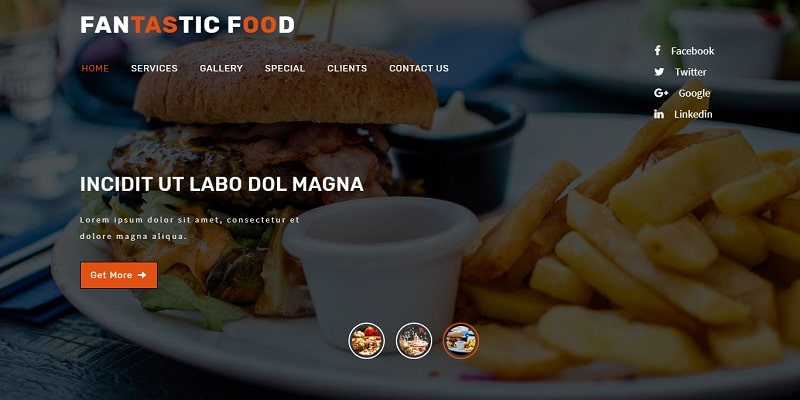 22 Best Free Restaurant HTML Website Templates