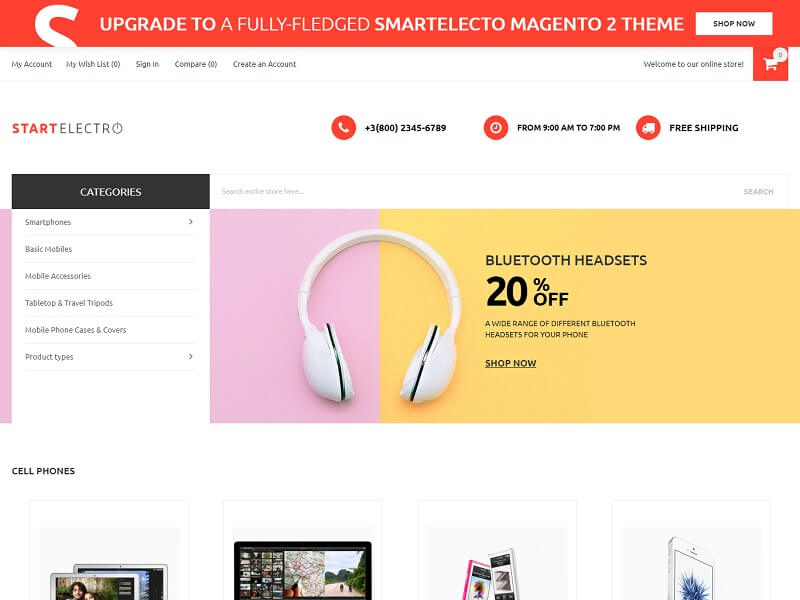 Best Free Magento Themes in 2020 | wpshopmart.com